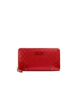 Gucci Zipper Wallet - Red