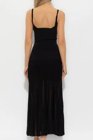 Isabel Marant Étoile Velma V-neck Pleated Maxi Dress