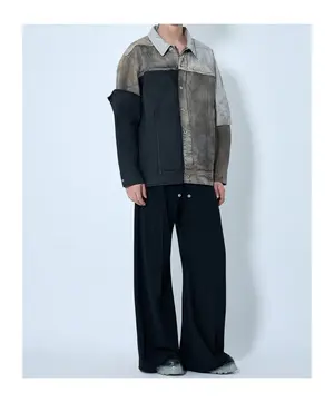 Rick Owens Jumbo Worker Jacket - Black