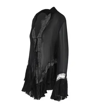 Blumarine Amberlight Flared Hem Shirt - Black