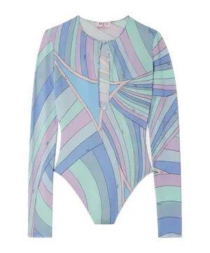 Emilio Pucci Iride Print Bodysuit