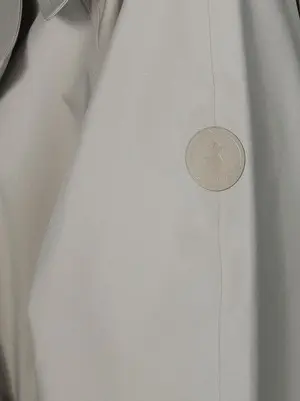 SAVE THE DUCK Livia Double-breasted Belted Raincoat