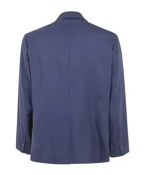PT TORINO Double Breasted Jacket - Blue