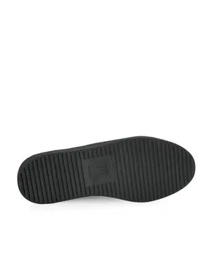 GIUSEPPE ZANOTTI Rhomboid Low Uppers - Black