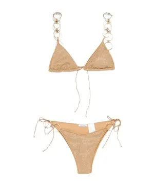Oseree Lumière Ring Micro Bikini - Nude