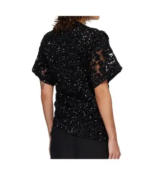 Junya Watanabe Sequin Floral T-shirt