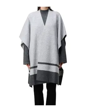 Max Mara Knitted Shawl - Gray