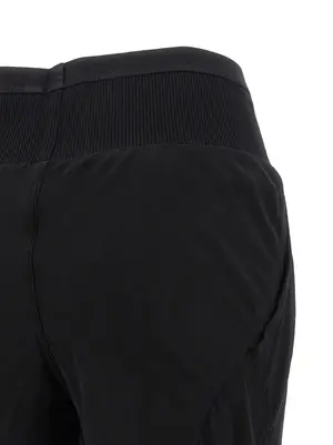Rick Owens Bias Ribbed Palazzo Pants - Black