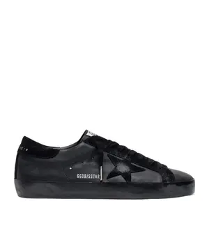 GOLDEN GOOSE Super-star Low-top Sneakers - Black