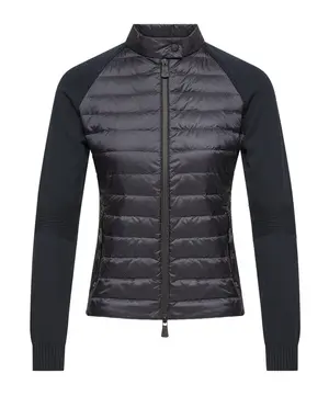 Moncler Tricot Quilted Cardigan