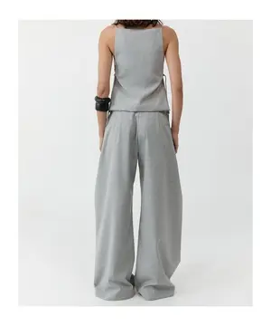 ST. AGNI Side-tie Top With Decorative Pockets