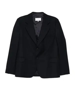 MAISON MARGIELA Single-breasted Blazer - Black
