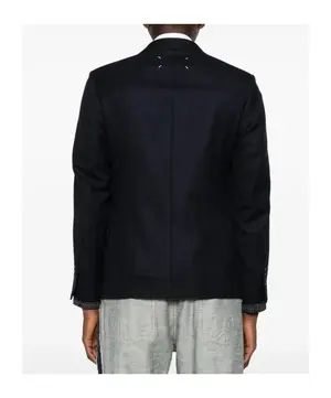 MAISON MARGIELA Single-breasted Blazer - Black