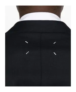 MAISON MARGIELA Single-breasted Blazer - Black