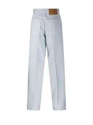HAIKURE Bethany Twill Straight-leg Jeans - Gray