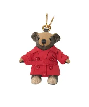 Burberry Thomas Bear Keyring - Red