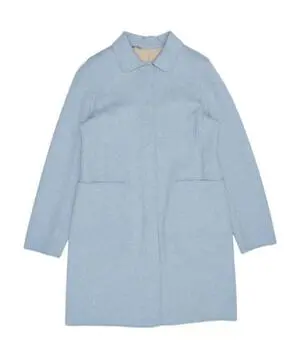 Max Mara Medium Length Coat - Blue