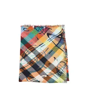 VIVIENNE WESTWOOD Multi-check Tartan Scarf - Multicolor