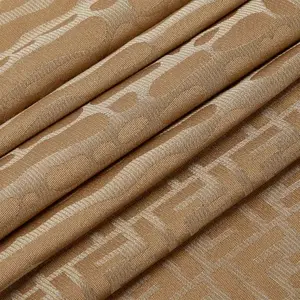 Fendi Ff Frayed-edge Scarf - Bronze