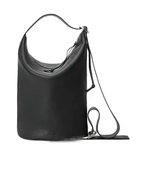 Loewe Loop Bucket M Crossbody Bag - Black