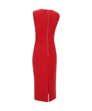 Rebecca Vallance Cameron Cut-out Midi Dress
