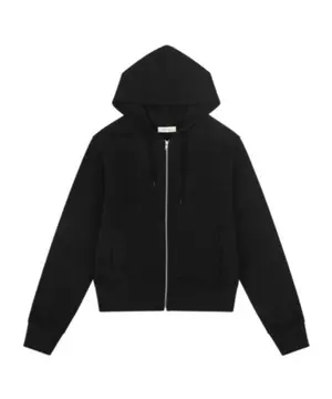 ENTIRE STUDIOS Slim Zip-up Hoodie - Black