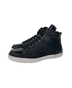 Giorgio Armani Lace-up High-top Sneakers