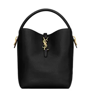 Saint Laurent Le 37 Supple Bucket Bag - Black