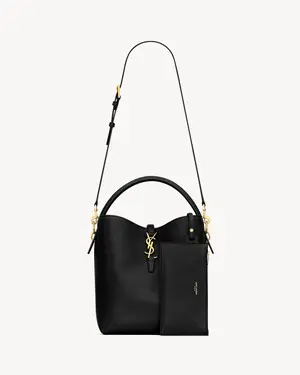 Saint Laurent Le 37 Supple Bucket Bag - Black