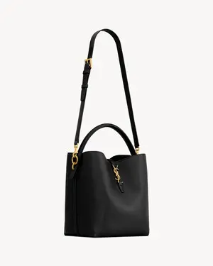 Saint Laurent Le 37 Supple Bucket Bag - Black
