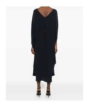 GIANLUCA CAPANNOLO Ruffled Slit Detail Dress