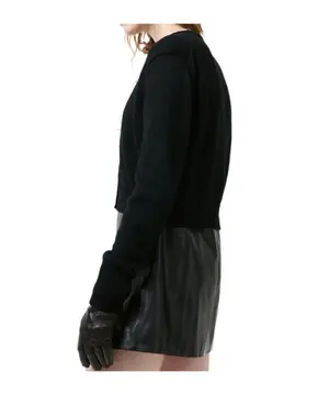 Our Legacy Micro Cropped Cardigan - Black