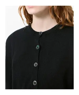 Our Legacy Micro Cropped Cardigan - Black