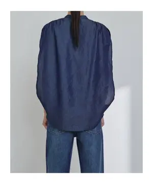 DARKPARK Sleeveless Blouse - Blue