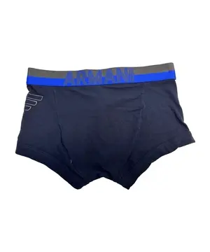 Emporio Armani Logo Boxer Panties - Black