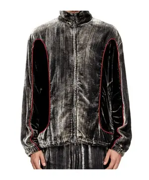 DIESEL® J-hay Track Jacket - Black/red