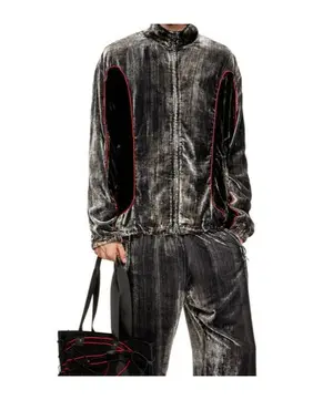 DIESEL® J-hay Track Jacket - Black/red