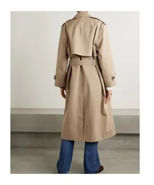 Co Belted Double-breasted Cotton-blend Twill Trench Coat