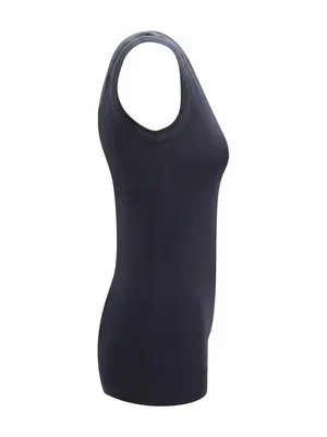 Brunello Cucinelli Embellished Ribbed V-neck Tank Top - Black