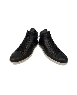 Giorgio Armani High Top Lace-up Sneakers