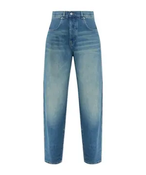 Moschino Contrast Stitching Jeans For Women