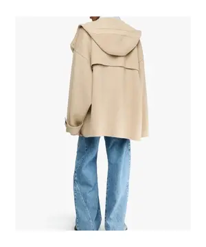 J.W.ANDERSON Jw Anderson Oversized Coat - Clay Color Mixing