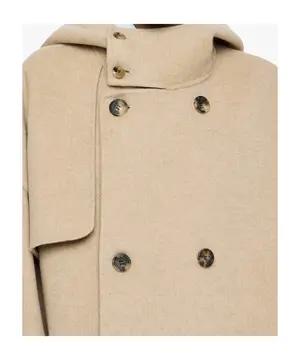 J.W.ANDERSON Jw Anderson Oversized Coat - Clay Color Mixing