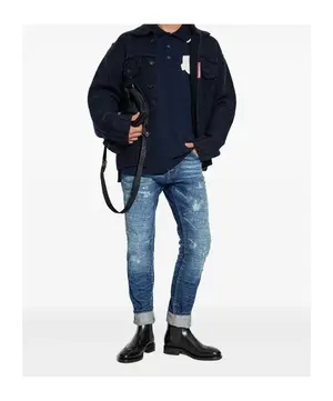 Dsquared2 Buttoned Knitted Cardigan - Black