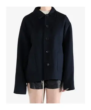Extreme Cashmere Button-up Coat