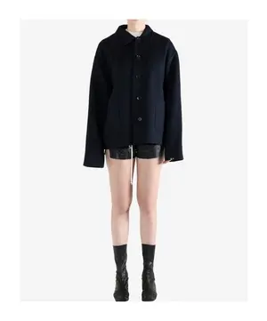 Extreme Cashmere Button-up Coat