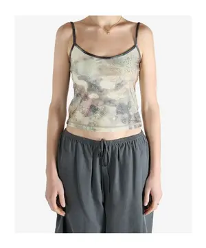 DIESEL® Embellished Strappy Tank Top