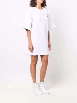Off-White Logo Print T-shirt Dress