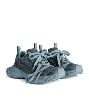 Balenciaga 3xl Lace-up Sneakers - Blue