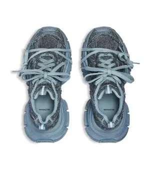 Balenciaga 3xl Lace-up Sneakers - Blue